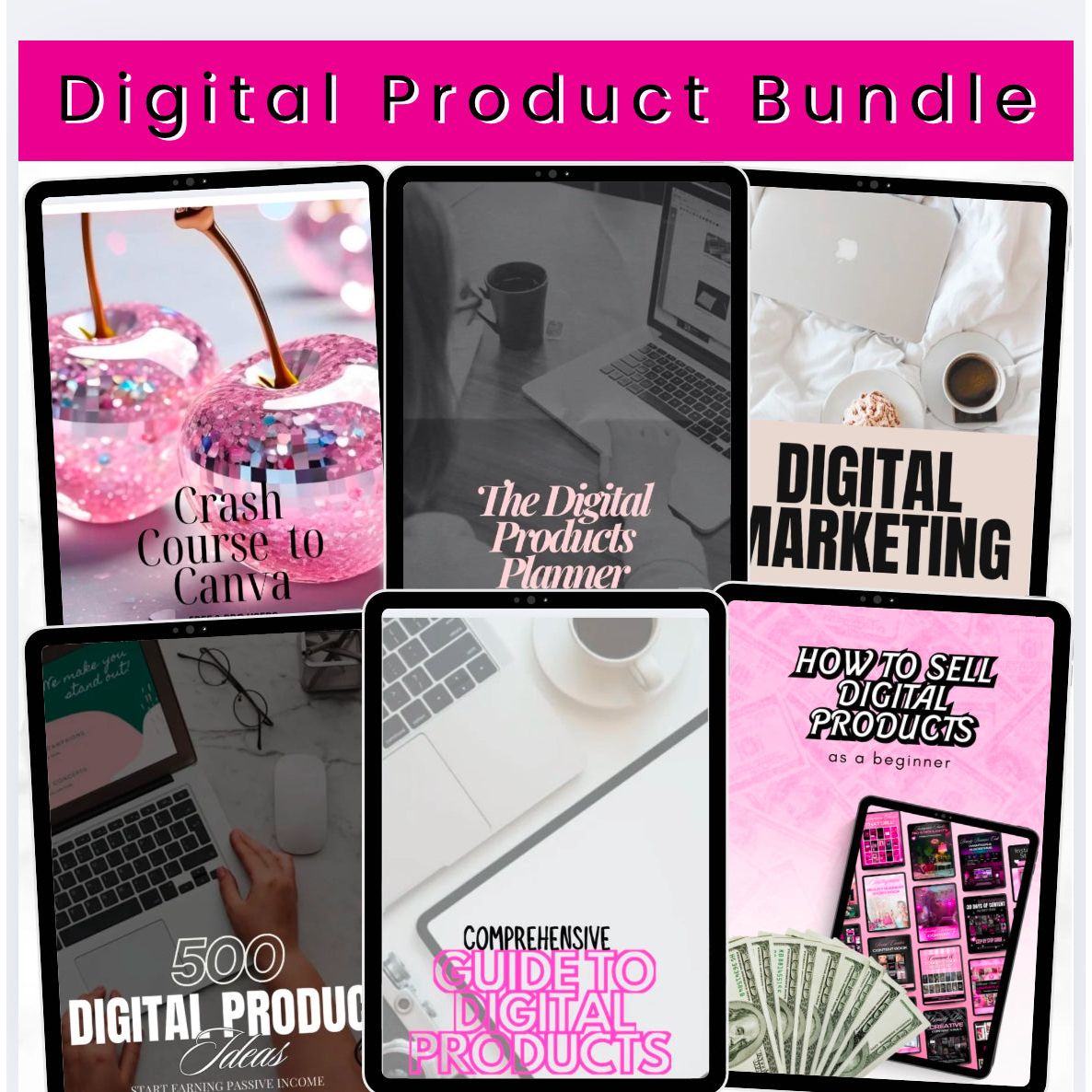 Digital Products Bundle – All Things Pretty Online